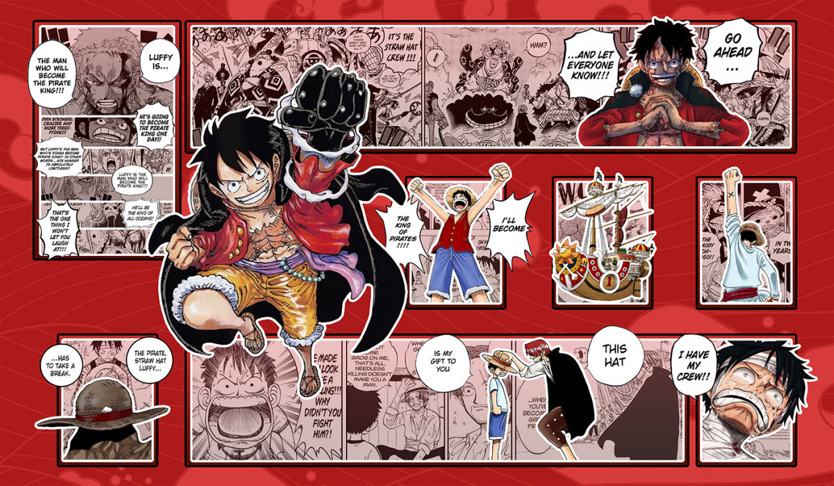 One Piece Playmat Luffy / Ruffy, 19,86