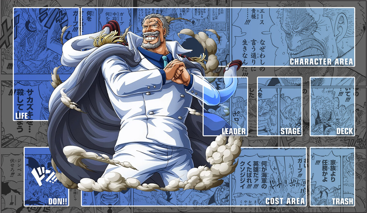 One Piece Playmat Monkey D. Garp (Design #2), 17,01