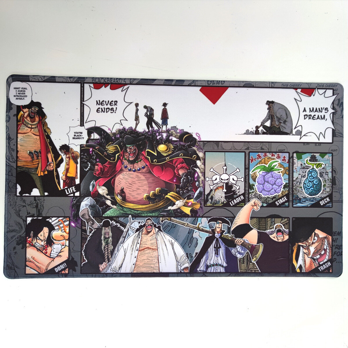 One Piece Playmat Blackbeard (Marshall D. Teach), 20,57