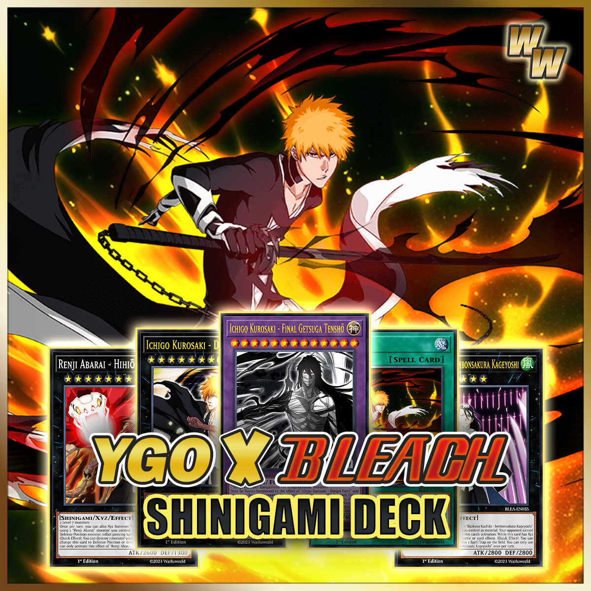 YGO X BLEACH - 2-Player-Playset Bundle, 44,97