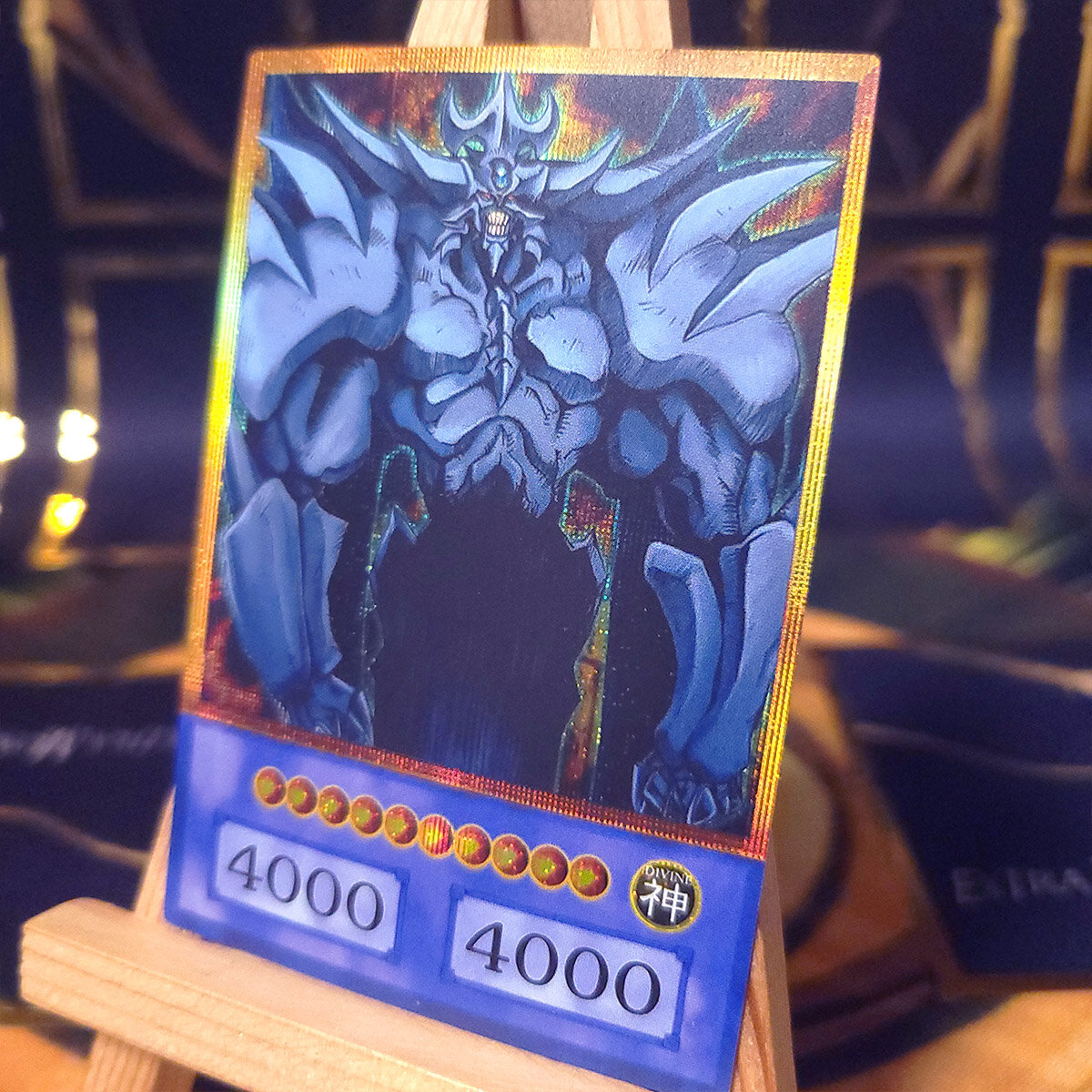 Anime Card Set - The 3 God Cards (Gold Rare), 6,00