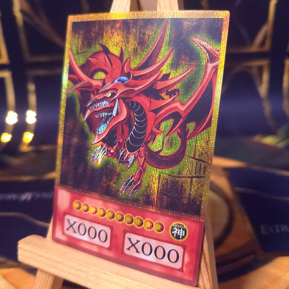 Anime Card Set - The 3 God Cards (Gold Rare), 6,00