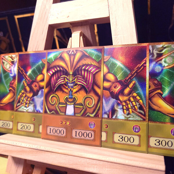Anime Card Set - The Complete Exodia (Gold Rare), 5,00