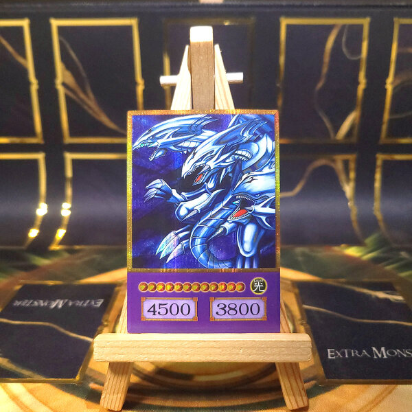 Anime Card Set - Kaiba's Blue-Eyes Fusion Set (Gold Rare), 5,00