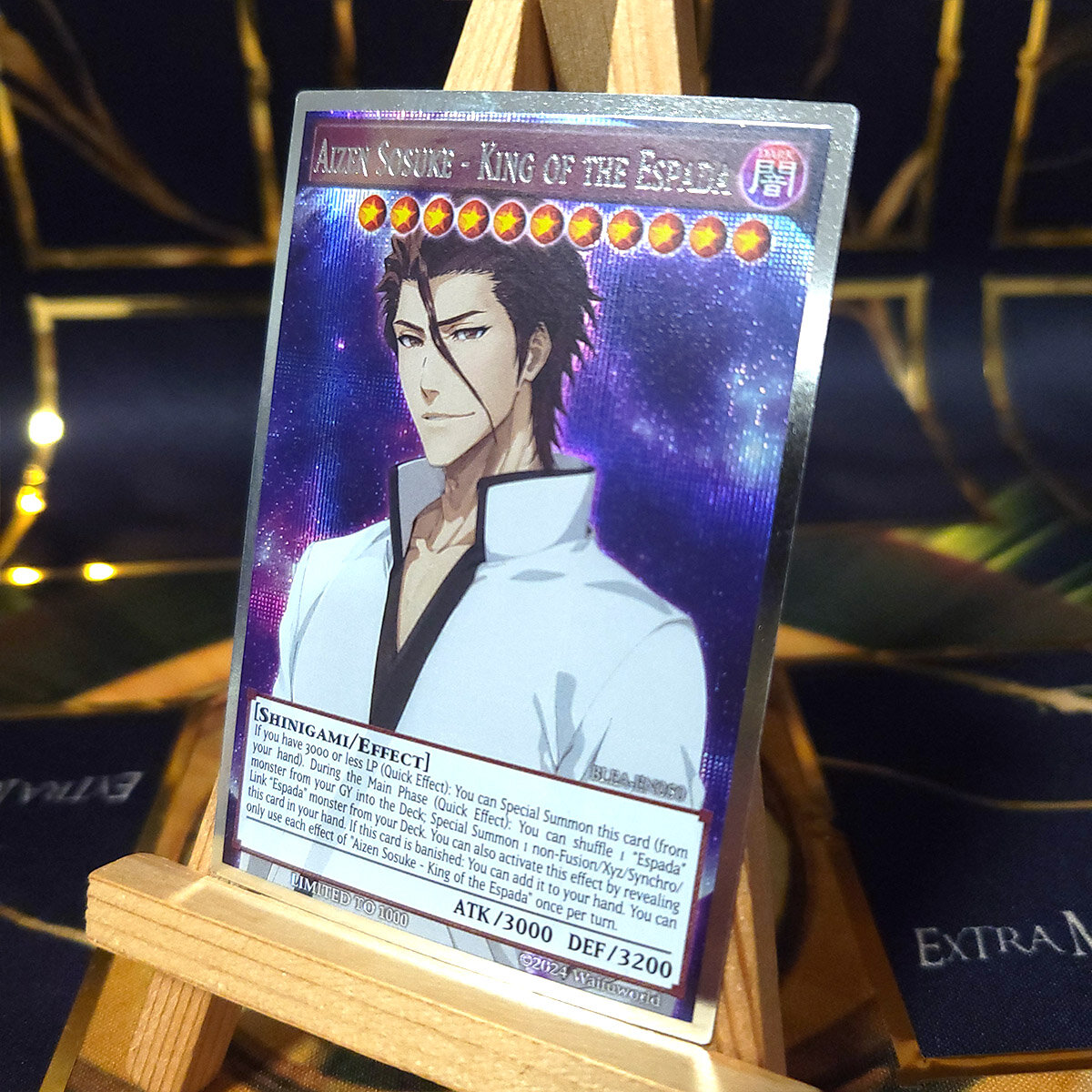 Secret Rare Full-Art - Aizen Sosuke - King of the Espada (Titanium Si ...