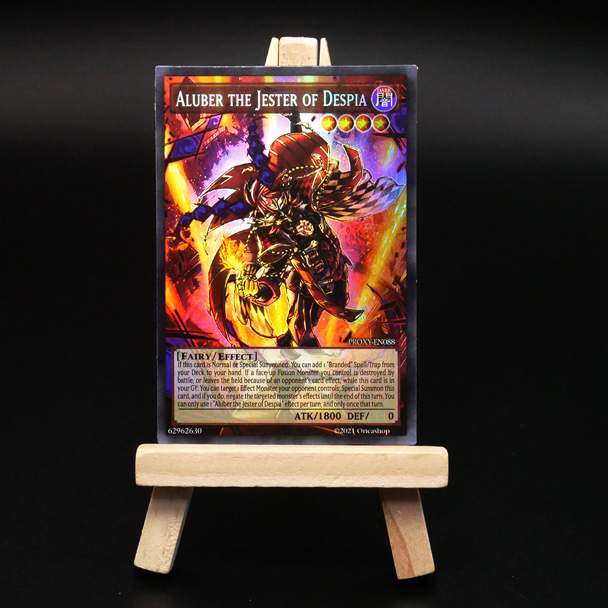 Aluber the Jester of Despia [Full-Art Proxy], 0,50